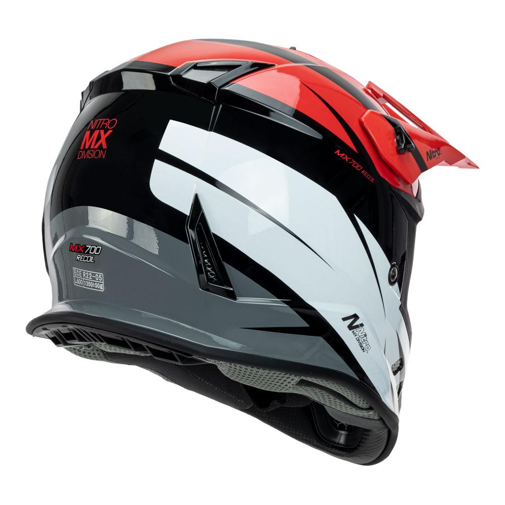 NITRO MX700 RECOIL RED/BLACK/WHITE – Vince Strang Motorcycles & Power ...